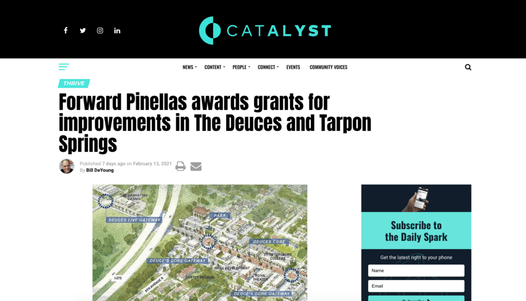 In the News - Forward Pinellas