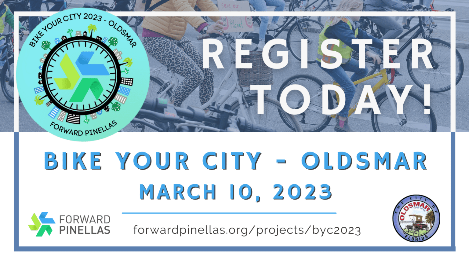 Forward Pinellas Hosts “Bike Your City 2023” in Oldsmar - Forward Pinellas